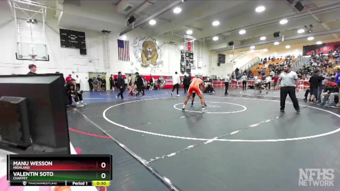 170 lbs Cons. Round 4 - Manu Wesson, Highland vs Valentin Soto, Chaffey