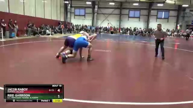 285 lbs Prelim - Reid Garrison, U.s. Merchant Marine Academy vs Jacob ...