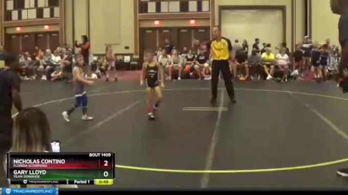 44 lbs Quarterfinal - Gary Lloyd, Team Donahoe vs Nicholas Contino ...