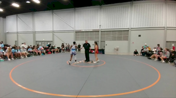 144 lbs Round 2 (6 Team) - Alison Calhoun, Ohio Blue vs Tykala Pruitt ...