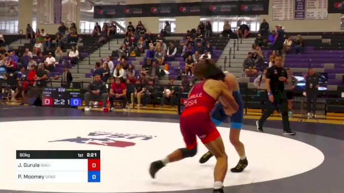60 kg Consolation - Jonathan Gurule, NMU-National Training Center vs ...