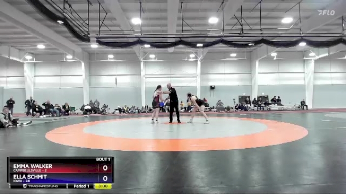 143 lbs Finals (2 Team) - Emma Walker, Campbellsville vs Ella Schmit, Iowa
