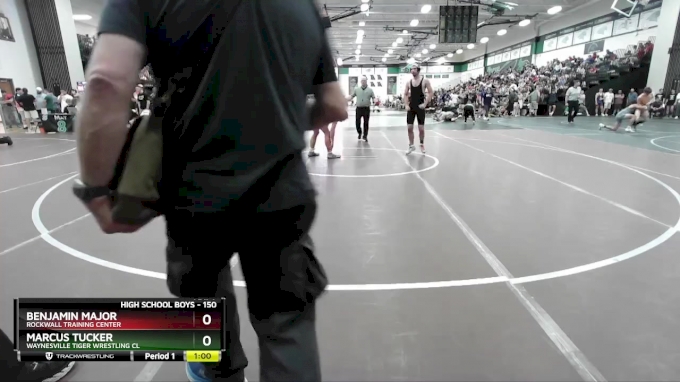 150 lbs Cons. Round 2 - Marcus Tucker, Waynesville Tiger Wrestling Cl ...