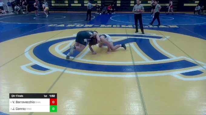 215 lbs Qtr-finals - Vito Barravecchio, Shaler vs Jake Conroy, Ringgold