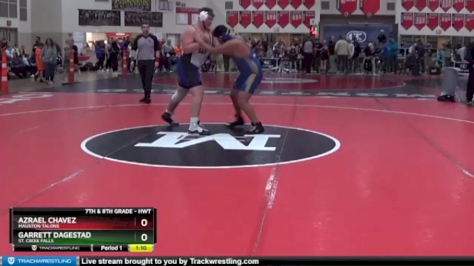 Round 5 - Azrael Chavez, Mauston Talons vs Garrett Dagestad, St. Croix ...