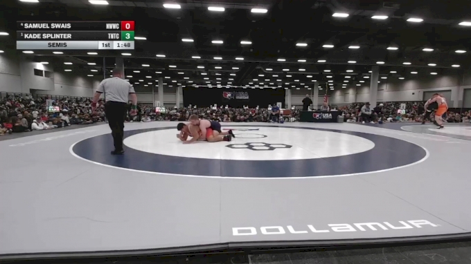 215 lbs Semis - Kade Splinter, Team Nazar Training Center vs Samuel ...