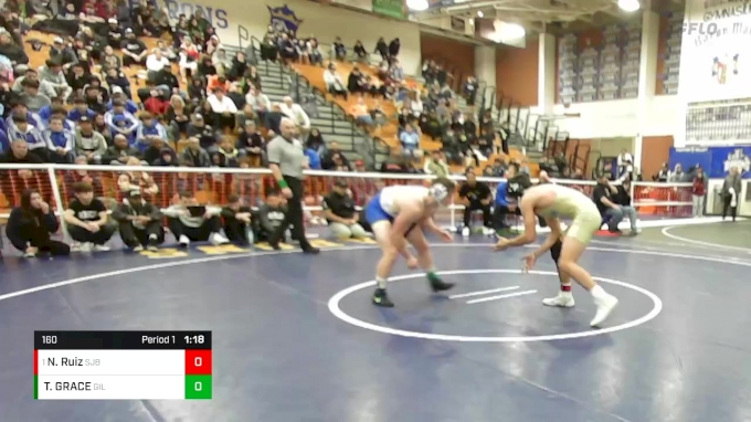 160 lbs 1st Place Match - Nicco Ruiz, St. John Bosco vs TRAVIS GRACE ...