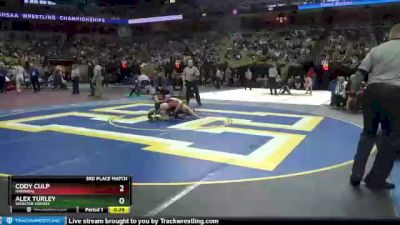 126 Class 3 lbs 3rd Place Match - Cody Culp, Hannibal vs Alex Turley ...