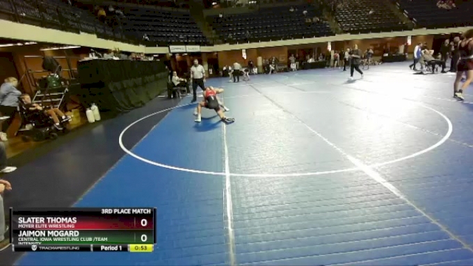 110 lbs 3rd Place Match - Slater Thomas, Moyer Elite Wrestling vs ...