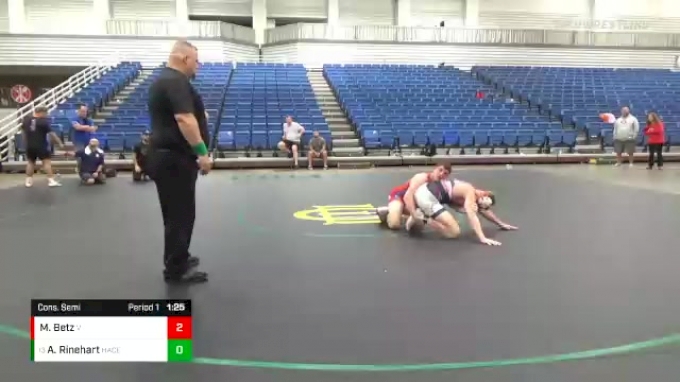 155 lbs Cons. Semi - Anthony Rinehart, Region Wrestling Academy vs ...