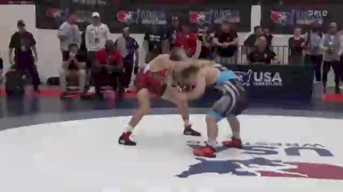 57 kg Cons 8 #2 - Troy Hohman, Wolfpack Wrestling Club vs Kenneth ...
