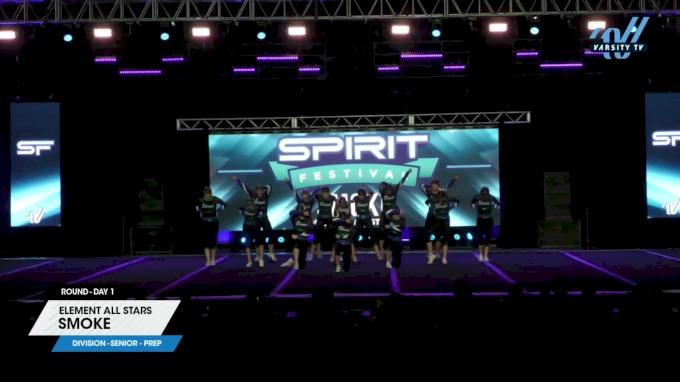 Element All Stars - Smoke [2025 L3.2 Senior - PREP Day 1] 2025 Spirit Fest Grand Nationals