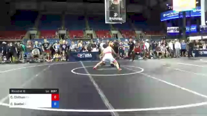 152 lbs Round Of 16 - Cody Chittum, Tennessee vs Cody Goebel, Wisconsin