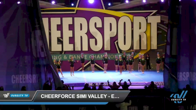 Cheerforce Simi Valley - Emeraldz [2022] 2022 CHEERSPORT National Cheerleading Championship