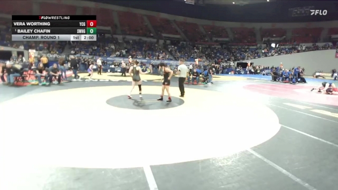 4A/3A/2A/1A Girls 125 Champ. Round 1 - Bailey Chafin, Sweet Home Girls ...