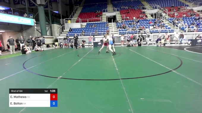 132 lbs Rnd Of 64 - Chancellor Mathews, Colorado vs Ezekiel Bolton, Alaska