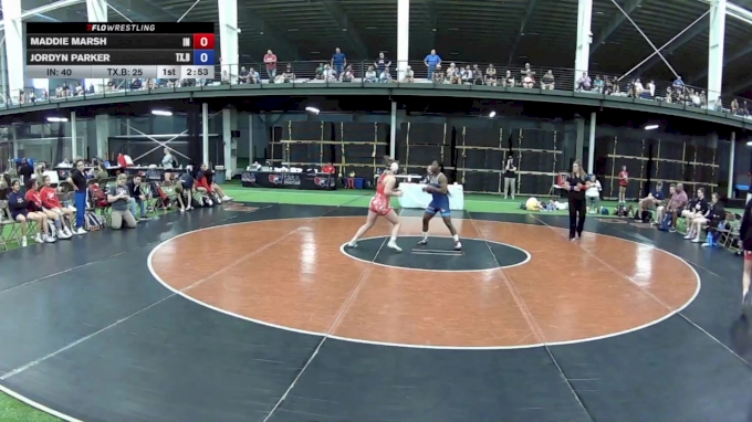 140 lbs Maddie Marsh, Indiana vs Jordyn Parker, Texas Blue