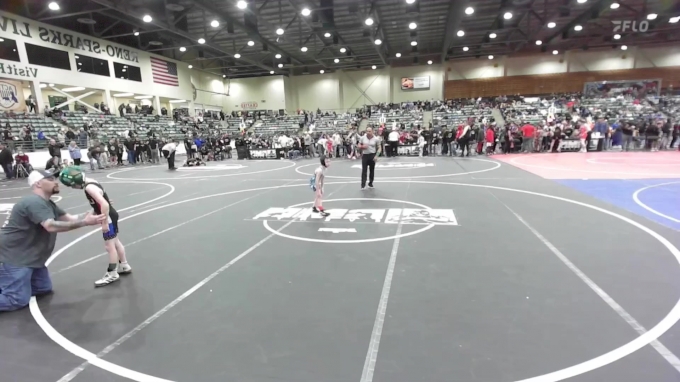 50 lbs Round Of 16 - Aiden Greener, Ruby Mountain WC vs Brody Taylor ...