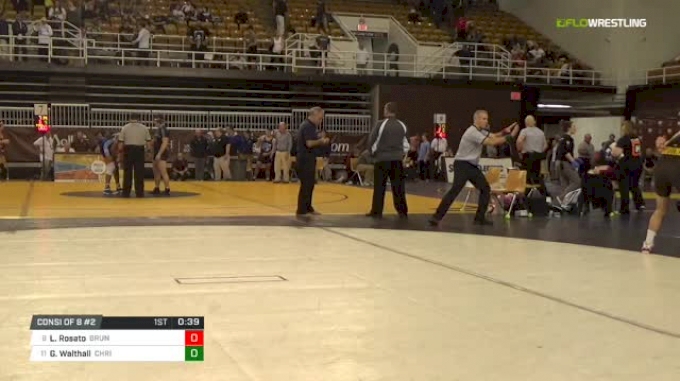 220 lbs Consi of 8 #2 - Lachlan Rosato, Brunswick School vs Grayson ...