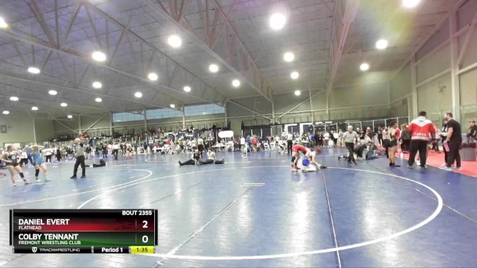 138 lbs Cons. Round 4 - Daniel Evert, Flathead vs Colby Tennant ...