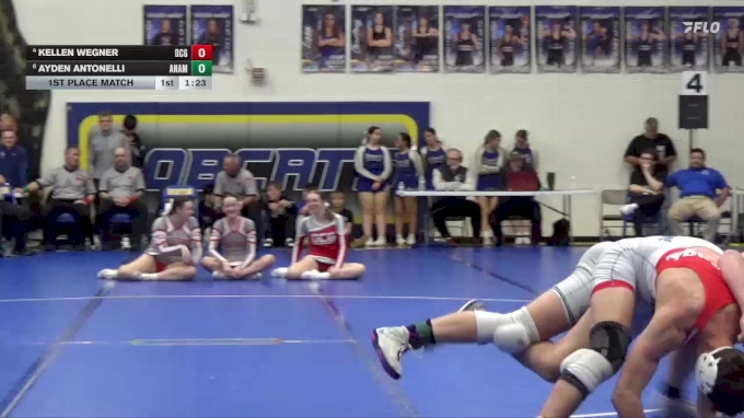 190 lbs 1st Place Match - Kellen Wegner, Dallas Center-Grimes vs Ayden ...