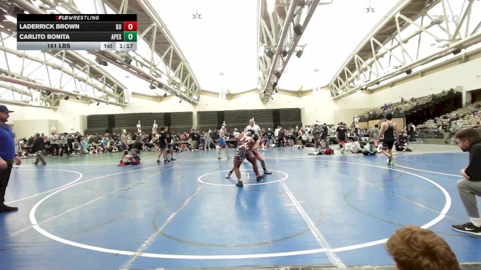 161 lbs Rr Rnd 9 - Laderrick Brown, Georgia United MS vs Carlito Bonita ...
