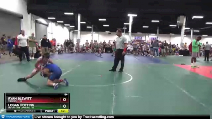 84 lbs Round 5 (8 Team) - Ryan Blewitt, Triumph vs Logan Potting, U2 ...