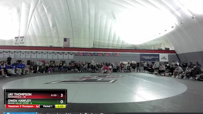 285 lbs Round 3 (8 Team) - Jay Thompson, Indianapolis vs Owen Hawley ...