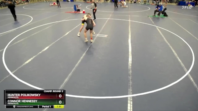 138 lbs Champ. Round 2 - Connor Hennessy, Minnesota vs Hunter ...