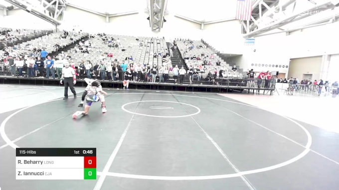 115-H lbs Consi Of 16 #2 - Ryan Beharry, Long Branch vs Zachary ...