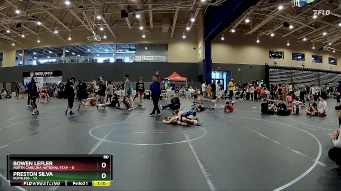 80 lbs Round 5 (8 Team) - Preston Silva, Ruthless vs Bowen Lefler ...