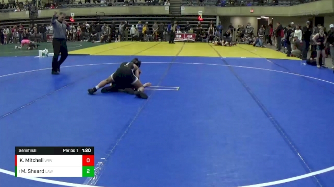 100 lbs Semifinal - Martez `Phenom` Sheard, LAW vs Kaden Mitchell ...