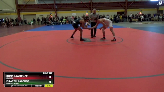 190 lbs Champ. Round 2 - Isaac Villalobos, Edmond North vs Rune ...