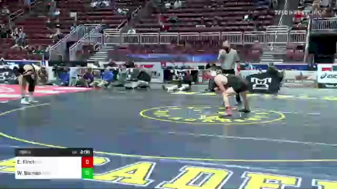 189 lbs Semifinal - Ethan Finch, Sheffield vs Wesley Barnes, Southern ...