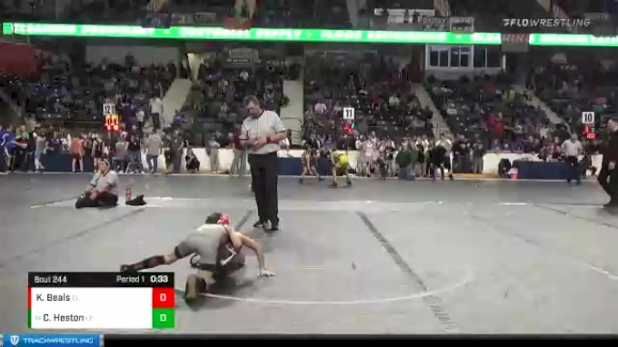 73 lbs Cons. Semi - Colt Heston, Lawrence Elite vs Karson Beals, Clay ...