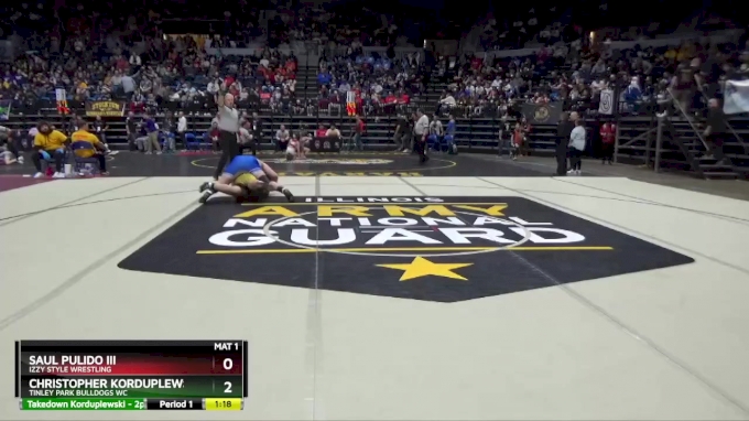 275 lbs Cons. Round 2 - Christopher Korduplewski, Tinley Park Bulldogs ...