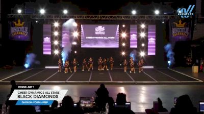 Cheer Dynamics All Stars - black diamonds [2024 L2.1 Youth - PREP Day 1 ...