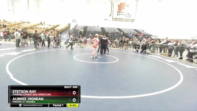 110 lbs Semifinal - Aubree Dignean, Proper-ly Trained vs Stetson Ray ...