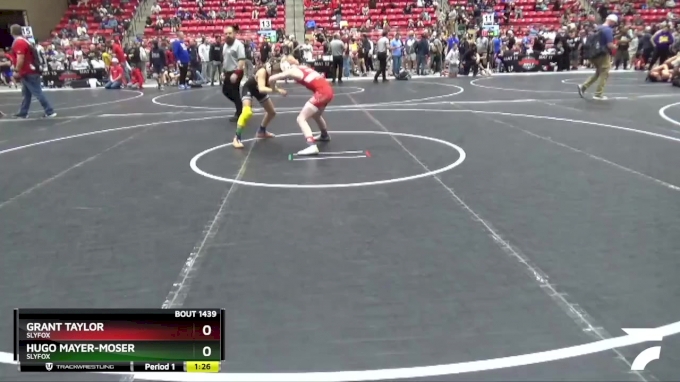 95 lbs Cons. Round 4 - Hugo Mayer-Moser, SlyFox vs Grant Taylor, SlyFox