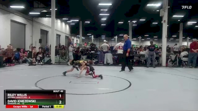 60 lbs Round 9 (10 Team) - David Kniezewski, Rangers WC vs Riley Willis ...