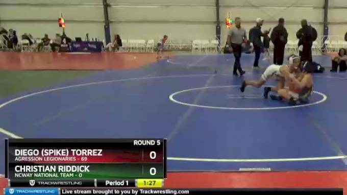 110 lbs Round 5 - Diego (Spike) Torrez, Agression Legionaries vs ...