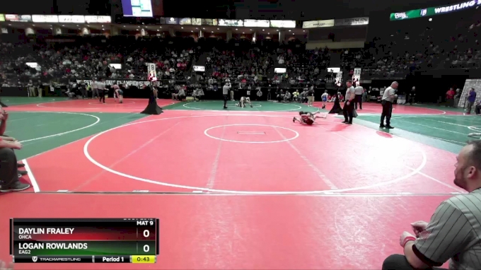 80 lbs Cons. Semi - Daylin Fraley, OHCA vs Logan Rowlands, EAG2