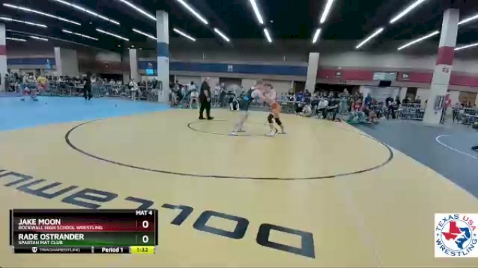 152 lbs Quarterfinal - Jake Moon, Rockwall High School Wrestling vs ...