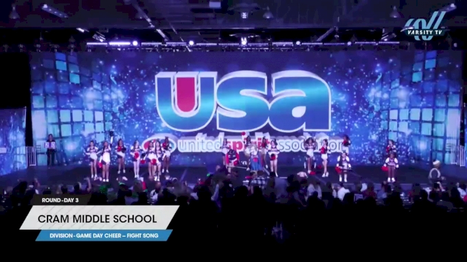 Cram Middle School - Game Day Cheer -- Fight Song [2023 Game Day Cheer ...