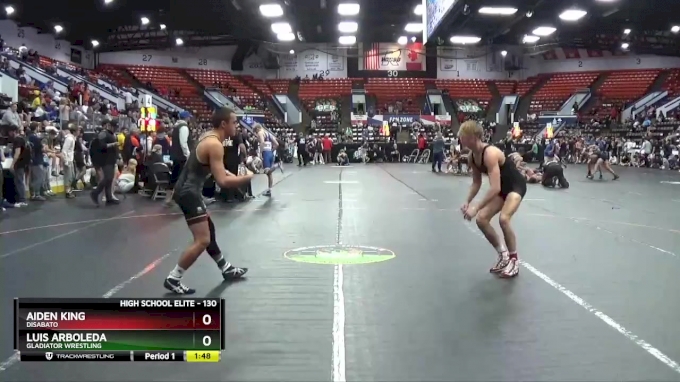 130 lbs Cons. Round 3 - Aiden King, DiSabato vs Luis Arboleda ...