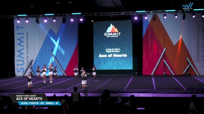 Knight Time Cheer - Ace of Hearts [2025 L1 Youth - D2 - Small - B Day 1 ...