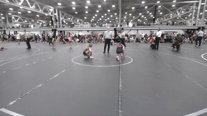 90 lbs Round 4 (6 Team) - Esme Stewart, Team Diamond Fish vs Kaylie O ...