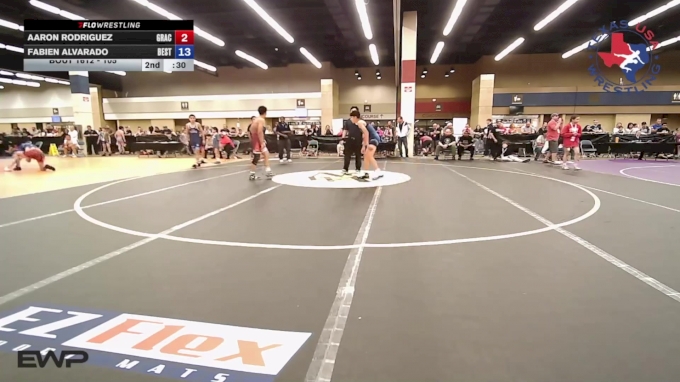 105 lbs Quarterfinal - Alejandro Mascorro, NB Elite Wrestling Club vs ...