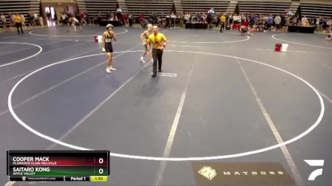 107 Championship Bracket Champ. Round 2 - Saitaro Kong, Apple Valley vs ...