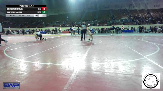 150 lbs Consi Of 32 #2 - Draedyn Love, Plainview JH vs Steven Smith ...